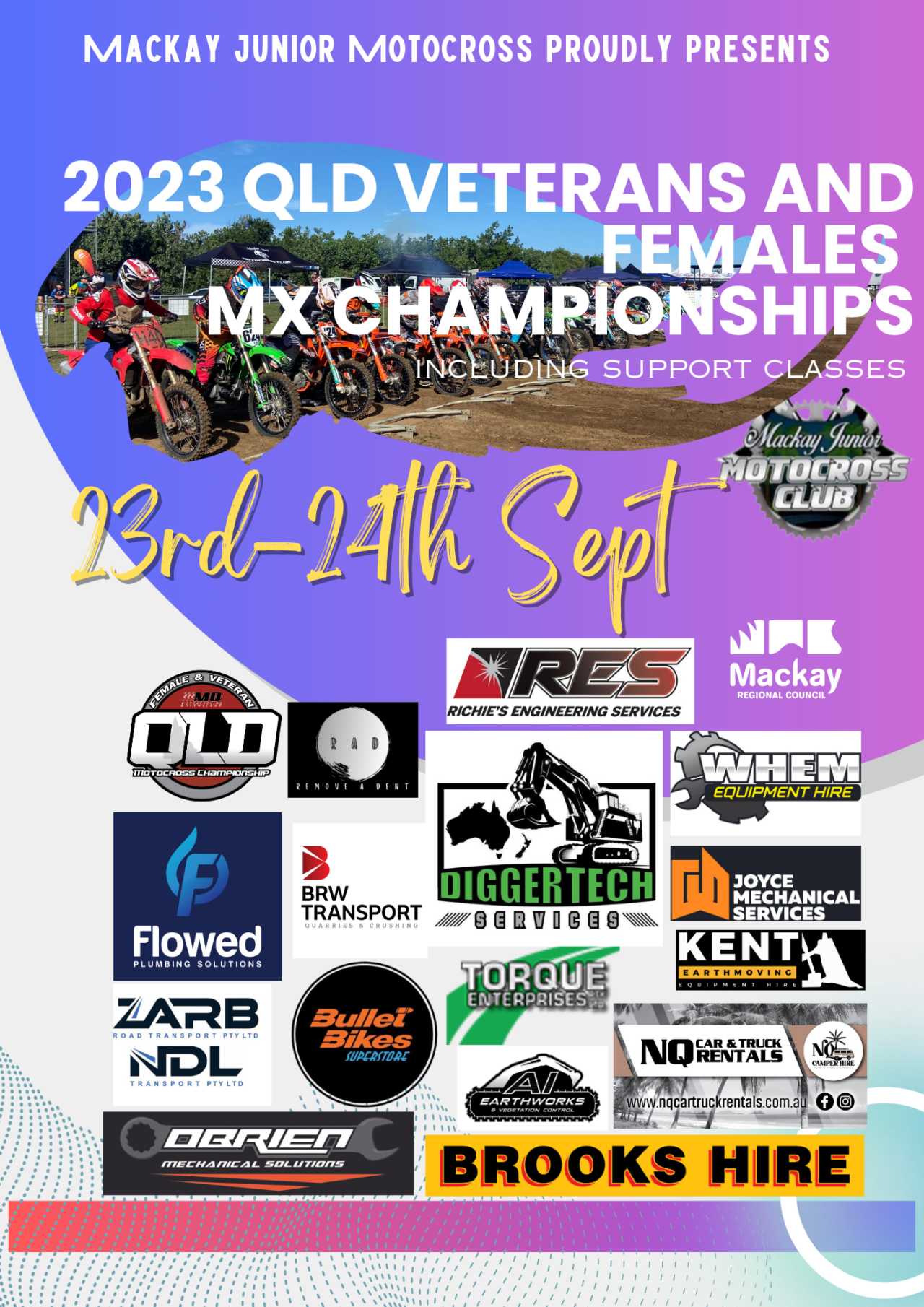 New date for the Women's and Vets - Motorcycling Queensland